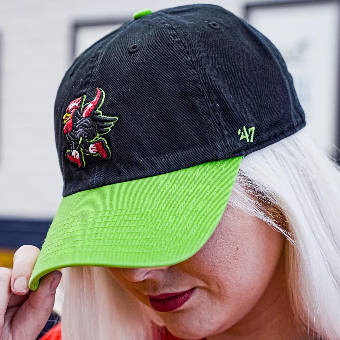 Nashville Sounds '47 Brand Hot Chickens Black Two Tone Chicken Logo Cl